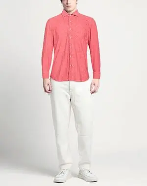 GHIRARDELLI Shirt Coral Size Polyamide, Elastane