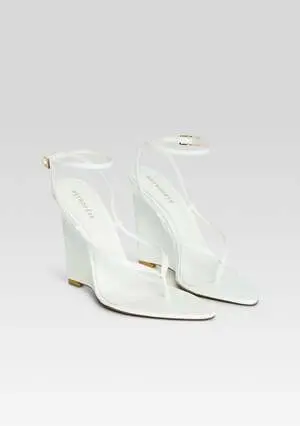 Retrofete Namby Wedge - White