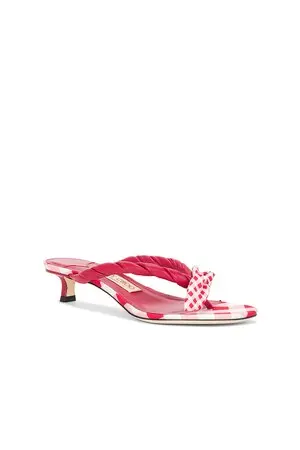 JIMMY CHOO Liss 35 Sandal - Ruby Red Mix