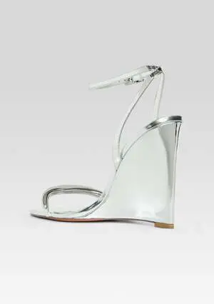 Retrofete Nola Wedge - Silver