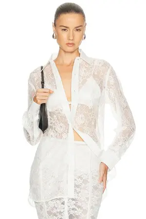 Fleur Du Mal Frill Shirts For Women