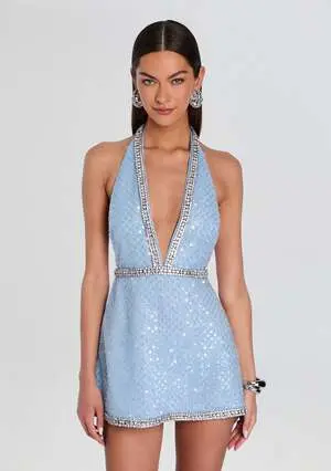 Retrofete Lilliana Sequin Mini Dress