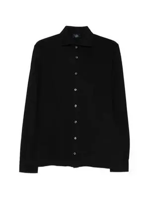 BARBA NAPOLI Long-sleeve Shirt - Black