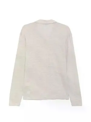 BARBA NAPOLI Long-sleeve Polo-collar T-shirt