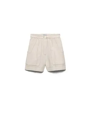 Prada Zip Up Shorts For Women