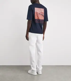 Lacoste X Roland-garros Cotton Logo T-shirt
