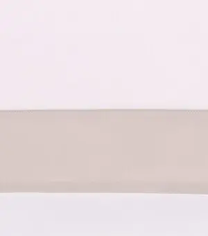 Frette Cotton Breeze Border Queen Duvet Cover - Grey