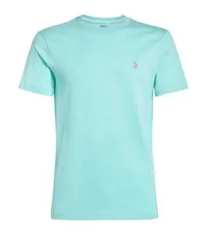 Polo Ralph Lauren Cotton Custom-fit Polo Pony T-shirt - Blue