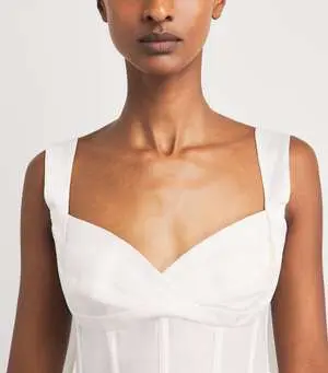 Zimmermann Linen-silk Belted Mini Dress