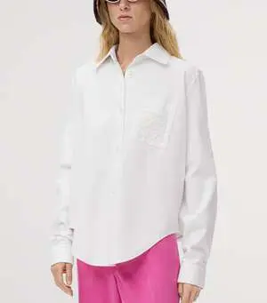 Loewe X Paula's Ibiza Cotton-blend Anagram Shirt