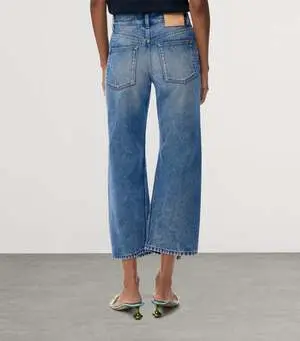Loewe X Paula's Ibiza Split-leg Flared Jeans