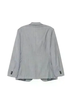 Corneliani Check-pattern Single-breasted Suit - Grey