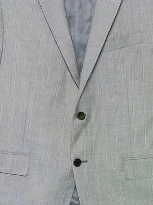 Corneliani Check-pattern Single-breasted Suit - Grey