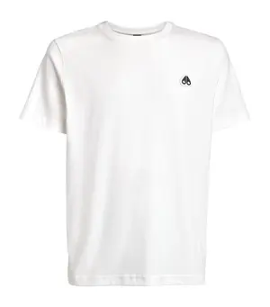 Moose Knuckles Cotton Crescent T-shirt - White