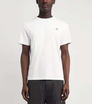 Moose Knuckles Cotton Crescent T-shirt - White