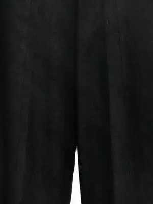 SEMICOUTURE Button-fastening Palazzo Pants - Black
