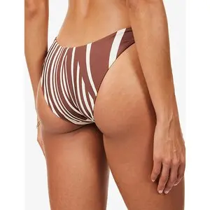 Seafolly Coastline Striped Bikini Bottoms