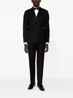 Tagliatore Double-breasted Suit - Black