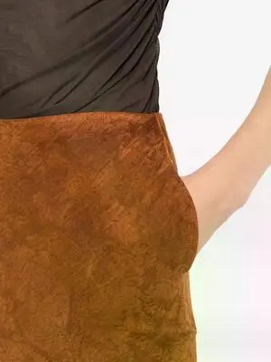 KINYAN LAM Floral Embroidered Maxi Skirt