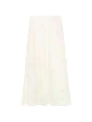 KINYAN LAM Ramie Maxi Skirt