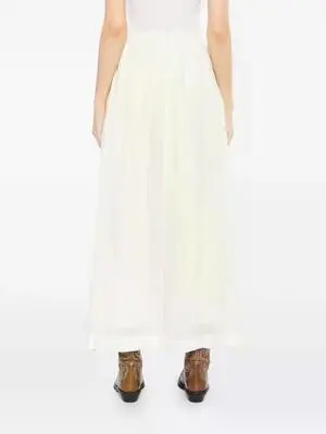 KINYAN LAM Ramie Maxi Skirt