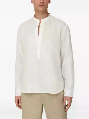 Boggi Milano Regular Fit Linen Shirt