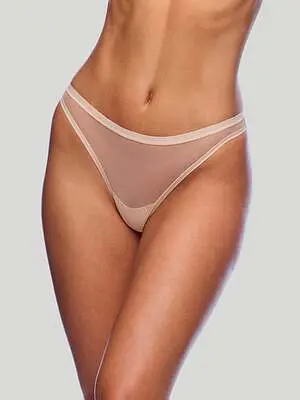 Victoria's Secret Cosabella Soire Iconic Thong - Beige