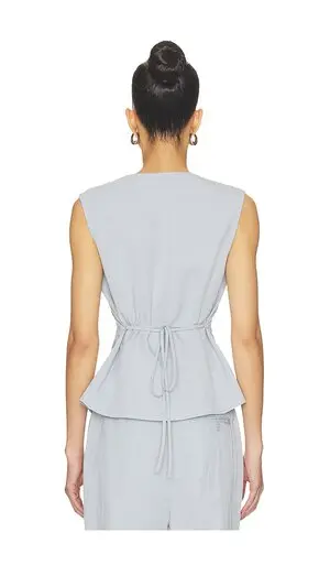 Rue Sophie Lan Vest - Baby Blue