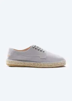 VISCATA Pol Canvas Espadrilles - Ash Grey
