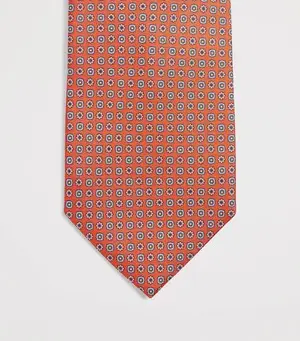 Eton Silk Floral Neck Tie