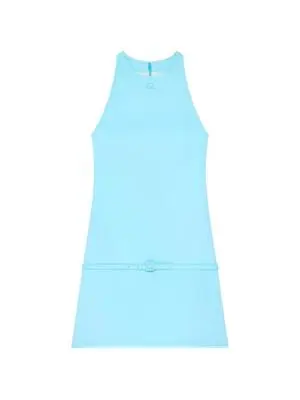 COURREGES A-line Belted Dress