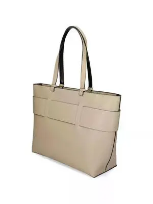 Armani Exchange Logo-plaque Tote Bag - Neutrals