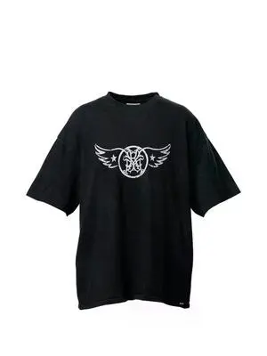 KAMIYA Graphic-print T-shirt - Black