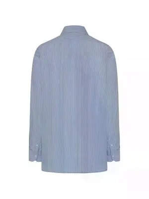 THE ROW Sisilia Striped Shirt
