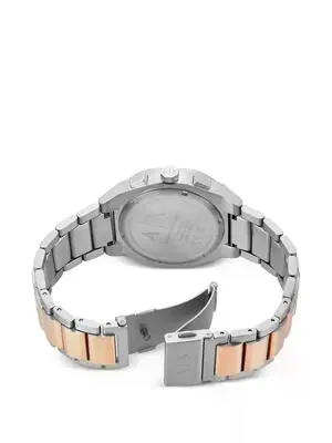 Armani Exchange Three-hand Two-tone 34 Mm Chronograph Watch