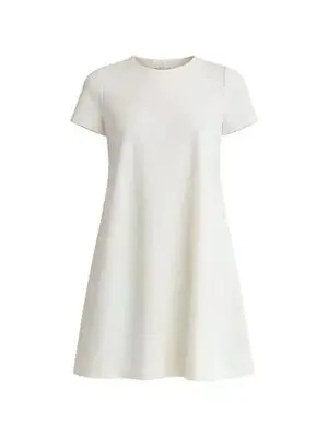 Vince Bias Short-sleeve Mini Dress