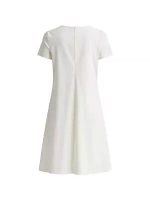 Vince Bias Short-sleeve Mini Dress