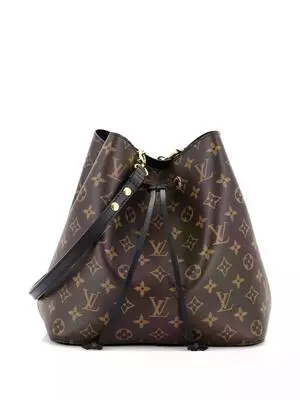 LOUIS VUITTON Neonoe Mm Bucket Bag Monogram Canvas