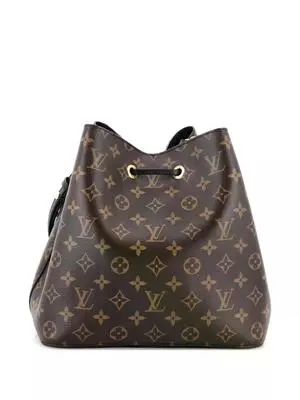 LOUIS VUITTON Neonoe Mm Bucket Bag Monogram Canvas