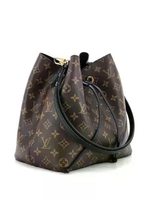LOUIS VUITTON Neonoe Mm Bucket Bag Monogram Canvas