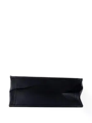 Dior Book Tote With Strap Oblique Canvas Medium - Blue