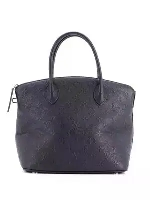 LOUIS VUITTON Lockit Handbag Monogram Revelation Leather Tote