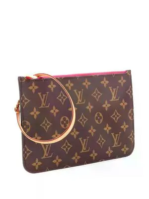 LOUIS VUITTON Neverfull Pochette Monogram Canvas Large Pouch