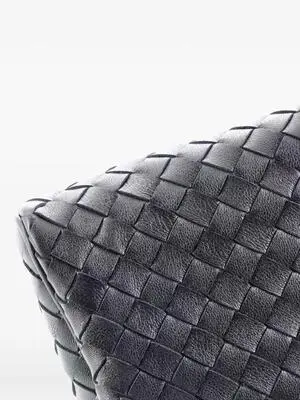 Bottega Veneta Soft Chain Vanity Case Intrecciato Leather Small Shoulder Bag