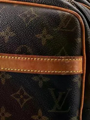 LOUIS VUITTON Reporter Monogram Canvas Pm - Brown