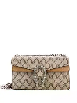 Gucci Dionysus Gg Coated Canvas Small Shoulder Bag - Brown
