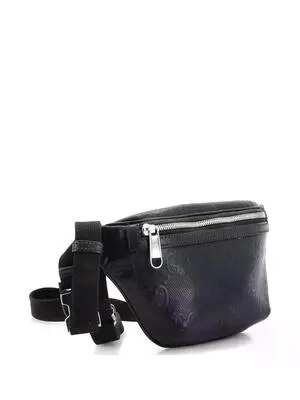 Gucci Gg Embossed Perforated Leather Small Belt Bag