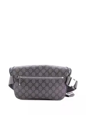 Gucci Ophidia Front Pocket Zip Gg Coated Canvas Medium Belt Bag