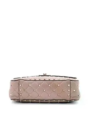 Valentino Garavani Rockstud Spike Flap Bag Quilted Leather Medium