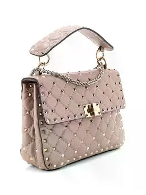 Valentino Garavani Rockstud Spike Flap Bag Quilted Leather Medium